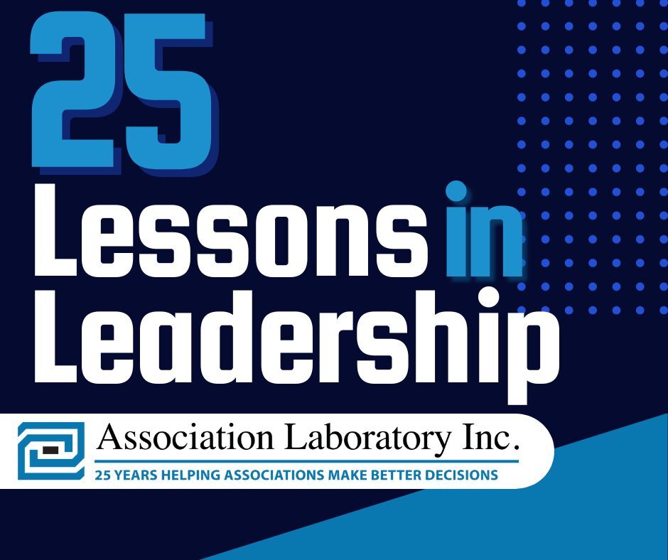25 Lessons in Leadership - Association Laboratory
